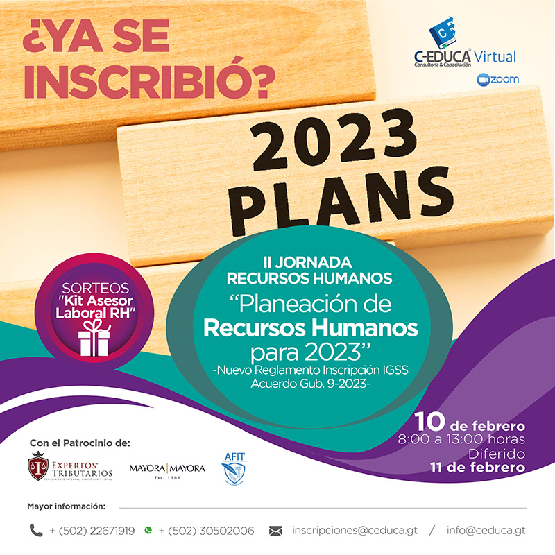 Jornada Recursos Humanos y Derecho Laboral 2023